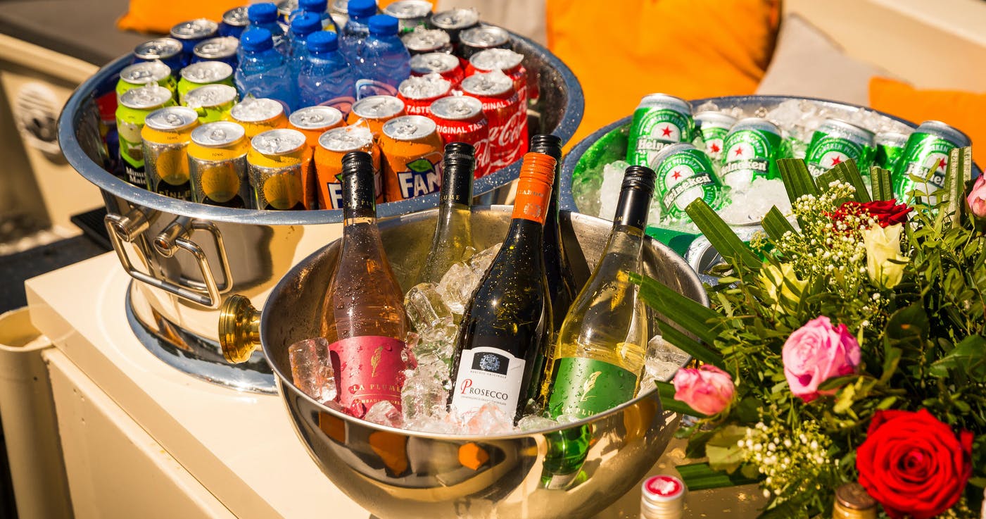 Drinks & Snacks boat on the Canals of Amsterdam?